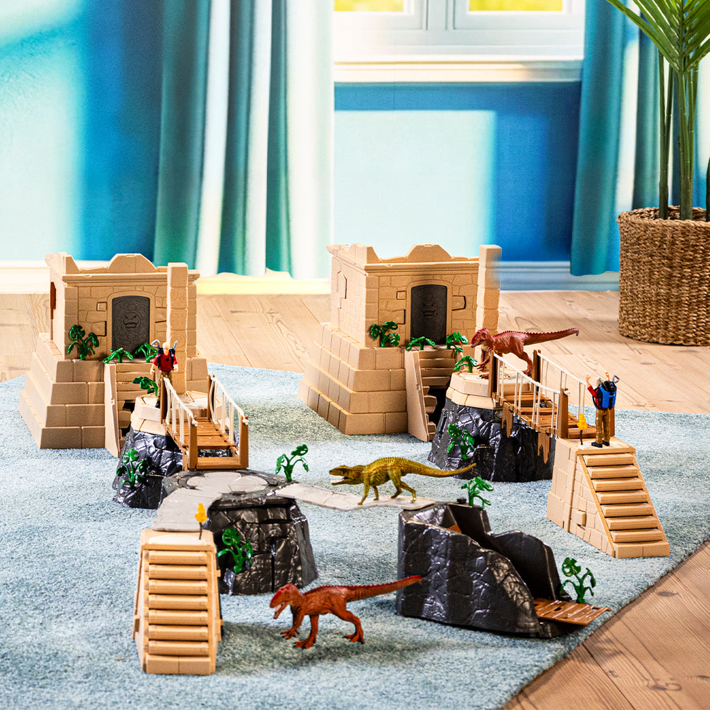 Conquest of the Dino Temple Mega Set 42656 | Schleich USA Inc.