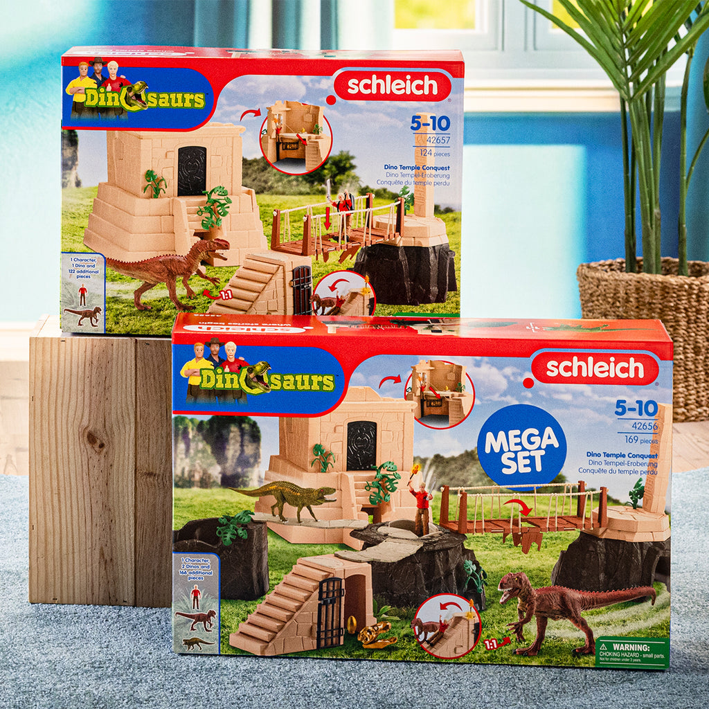 Conquest of the Dino Temple Mega Set 42656 | Schleich USA Inc.