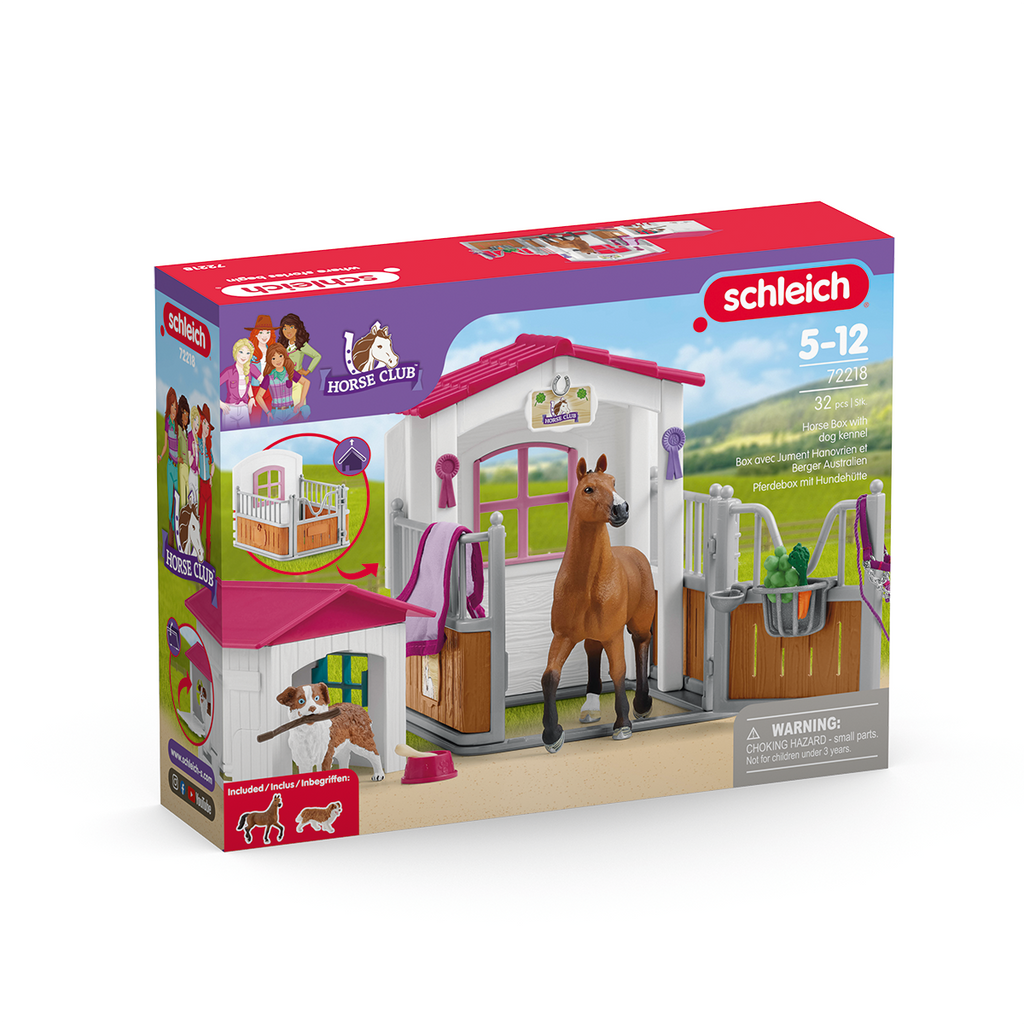 Horse Box with Dog Kennel 72218 HORSE CLUB | schleich