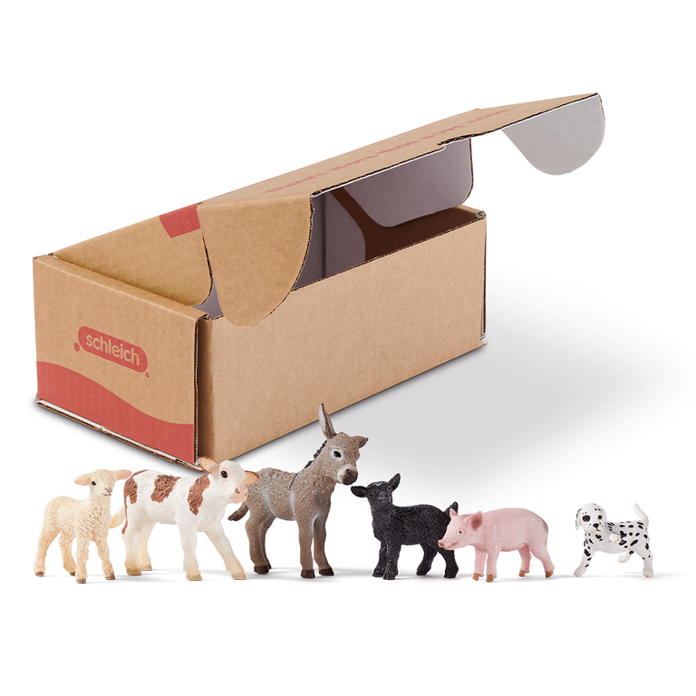 6-Piece Baby Farm Animal Bundle 77534 FARM WORLD | schleich
