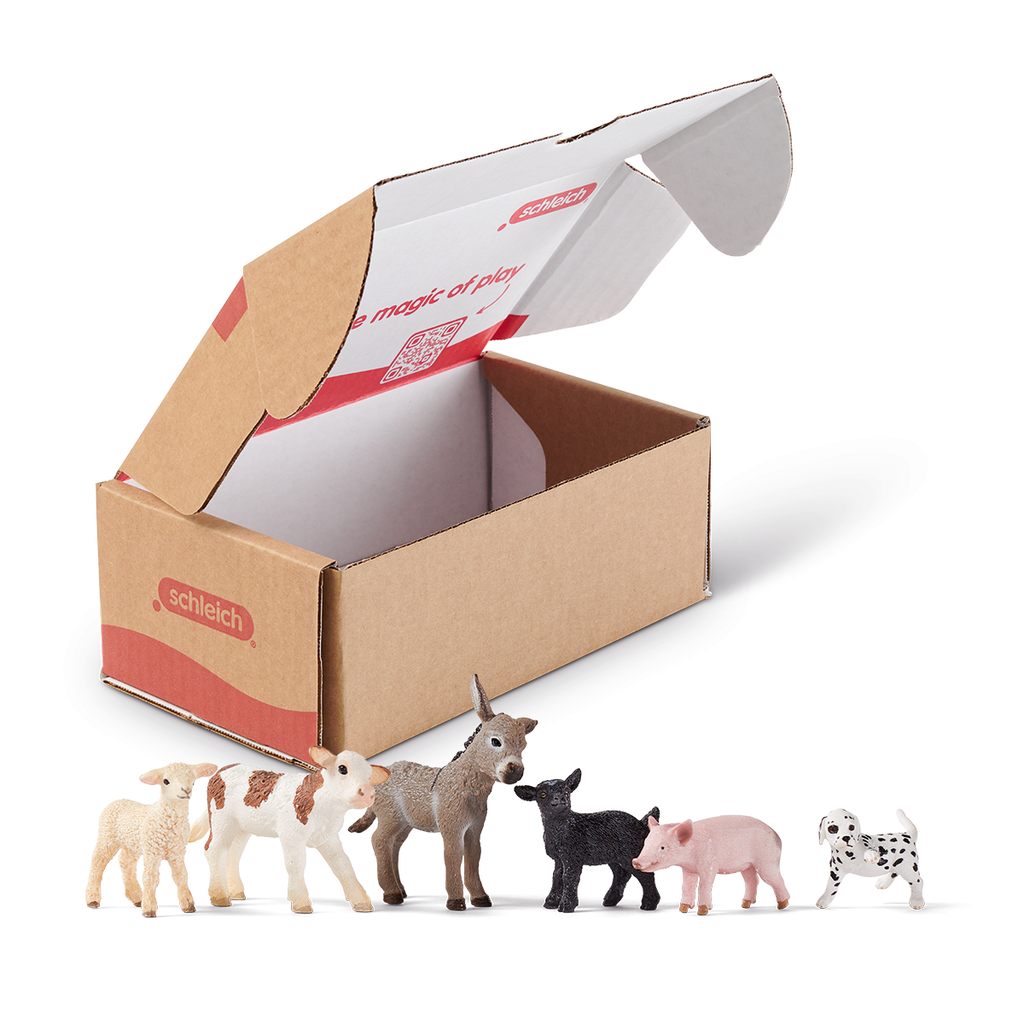 6-Piece Baby Farm Animal Bundle 77534 FARM WORLD | schleich