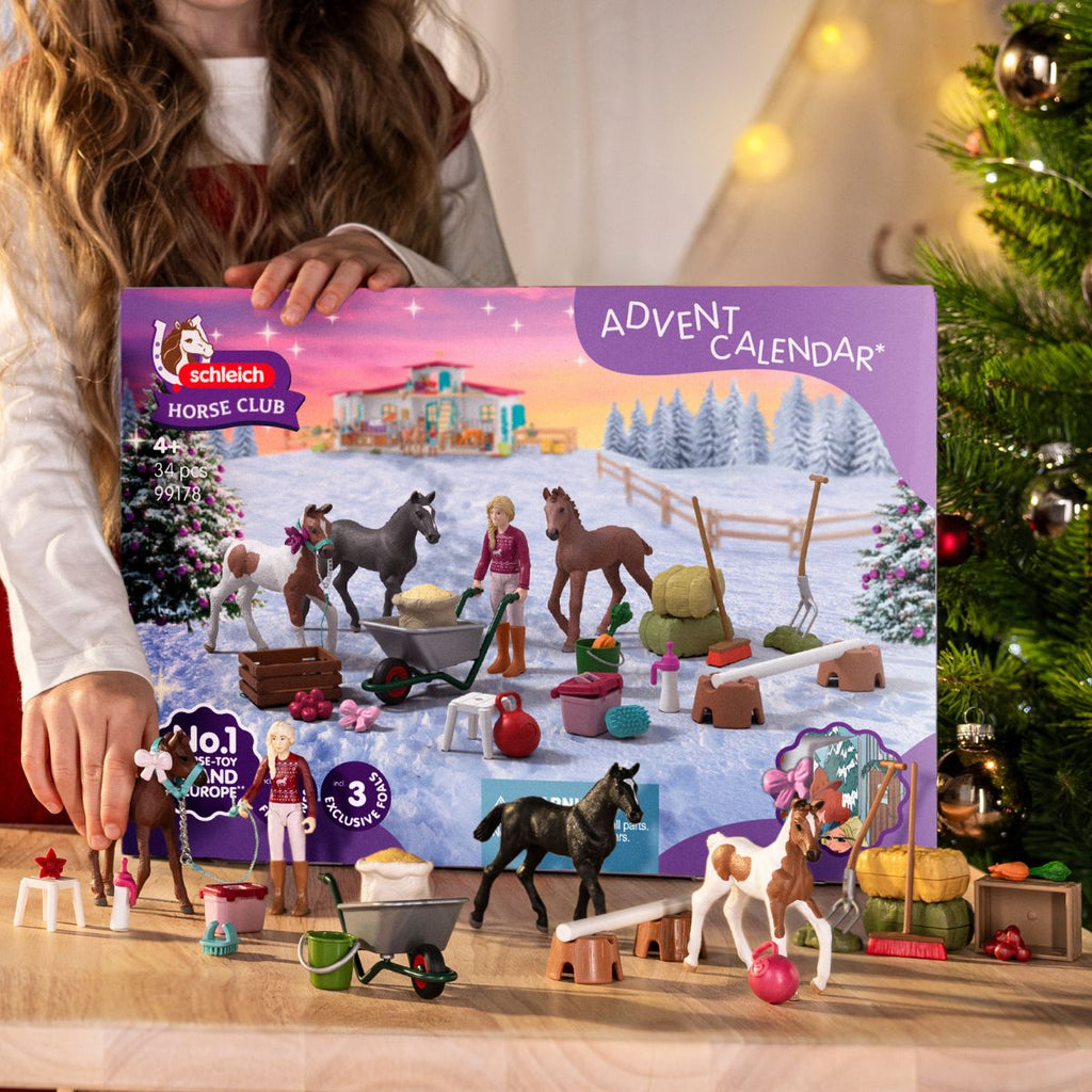 Advent Calendar HORSE CLUB : Holiday Foal Magic 99178 HORSE CLUB | schleich
