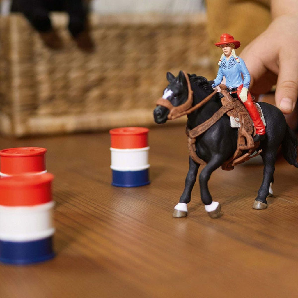 Cowgirl Barrel Racing Fun 42576 FARM WORLD | schleich