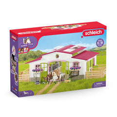 Riding centre with rider and horses 42344 HORSE CLUB | schleich