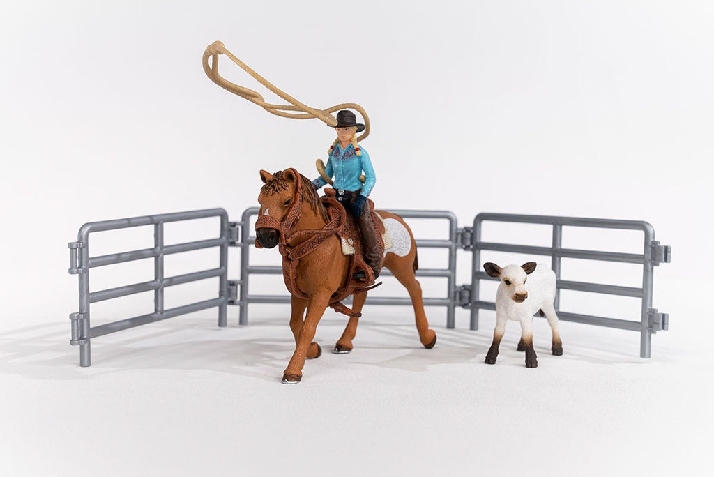 Cowgirl Team Roping Fun 42577 FARM WORLD | schleich