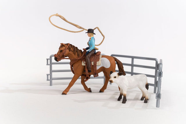 Cowgirl Team Roping Fun 42577 FARM WORLD | schleich