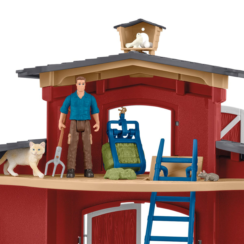 Large Barn with Animals and Accessories 42606 FARM WORLD | schleich