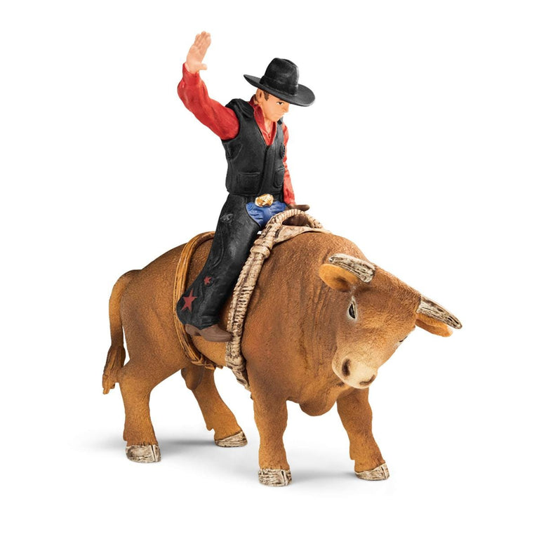 Cowboy with bull 72120 FARM WORLD | schleich
